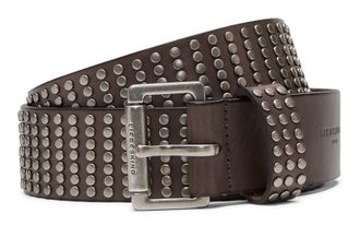 Liebeskind Berlin Belt J 38mm 85 STUDDED BELTS Washed Leather stone