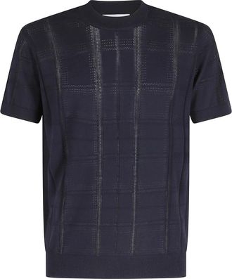 Paolo Pecora Homme, Pulls, Bleu, Taille: L Maglia Girocollo