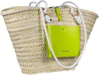 CRAIE STUDIO Femme, Sacs, Beige, Taille: ONE Size Calanques Panier