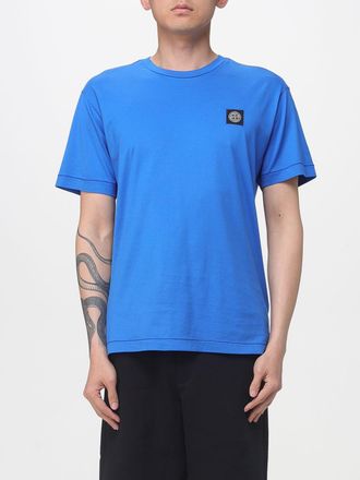 Stone Island T-Shirt STONE ISLAND Homme couleur Bleu Royal