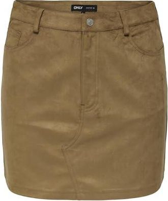 Only Jupe Tulip Cognac S