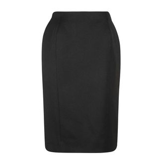 Balenciaga Sanduhr Schwarzer Midi-Rock - - Skirts - Damen - Schwarzk - S