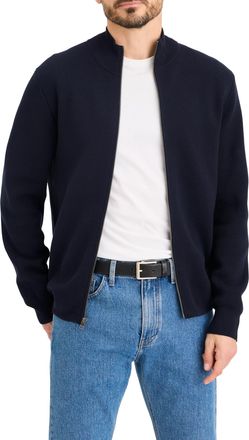 Dockers Herren Core Full Zip Sweater, Navy Blazer, L EU