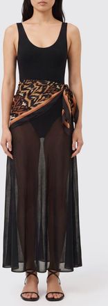 Zimmermann Aster Midikleid mit Paisley-Print, Taillenband und schulterfreiem Design
