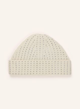 Maje M&uuml;tze Mit Schmucksteinen weiss