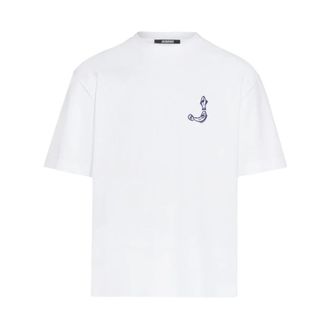 Jacquemus Capri T-Shirt - - Tops - Herren - Wei&szlig; - S