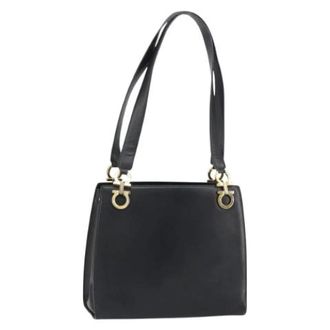 Ferragamo Pre-owned Ledertasche - - Pre-owned - Damen - Schwarzk - ONE SIZE