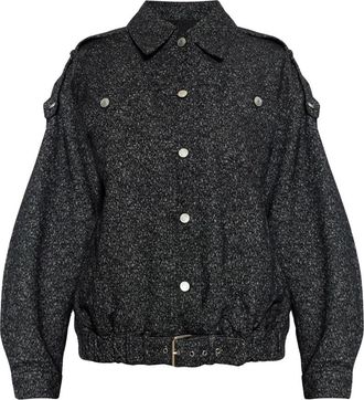 Iro Veste matelass&eacute;e Medley - Femme - Vestes - Noir - Taille: 38 FR