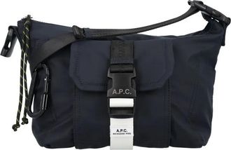 A.P.C. Hobo Bags - Treck Shoulder Bag - Gr. unisize - in Blau - f&uuml;r Damen