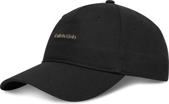 Calvin Klein Cap Calvin Klein Cotton Twill W/ Hw Cap LV04F5072G Schwarz