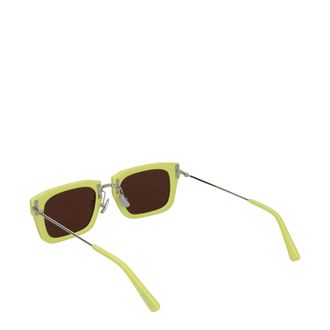 Jacquemus Womens Yellow Acetate Sunglasses