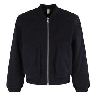 Sunflower Homme, Sweatshirts et sweats &agrave; capuche, Bleu, Taille: M Bomber en Laine Bleu Marine