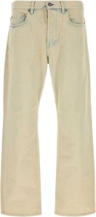 Golden Goose Homme, Jeans, Beige, Taille: W34 Jeans Coupe Droite