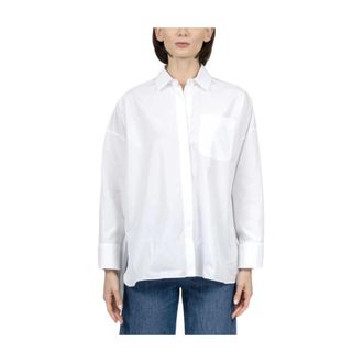 Max Mara Femme, Blouses et Chemises, Blanc, Taille: 38 FR Chemise Gerona