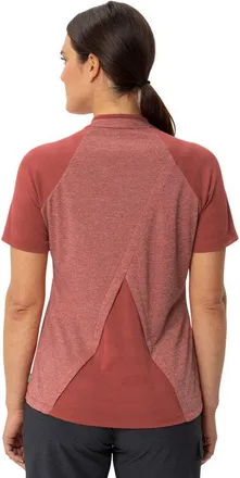 Vaude T-Shirt Womens Tamaro HZ Shirt IV Kurzarm, sportlicher Stil, f&uuml;r Radsport und Outdoor-Aktivit&auml;ten