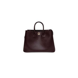 Burberry Nouveau sac cabas moyen en cuir Bermondsey - Femme - Sacs - Violet - Taille: ONE Size