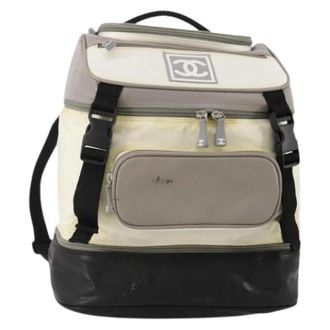 Chanel Pre-owned Vintage Nylon Backpack - - Pre-owned - Damen - Mehrfarbig - ONE SIZE