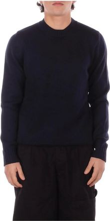 Alpha Studio Homme, Pulls, Bleu, Taille: 3XL Maille &agrave; col rond