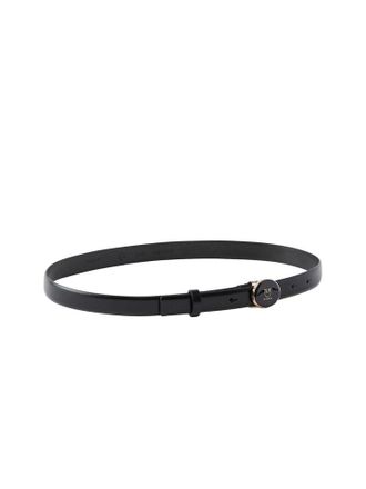 Pinko Calf Leather Belt - Black