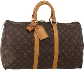 Louis Vuitton Pre-owned Keepall 45 Boston Bag - Femme - Pre-owned - Brun - Taille: ONE Size