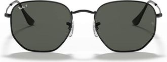 Ray-Ban unisex, Accessoires, Noir, Taille: 51 MM Lunettes de soleil hexagonales