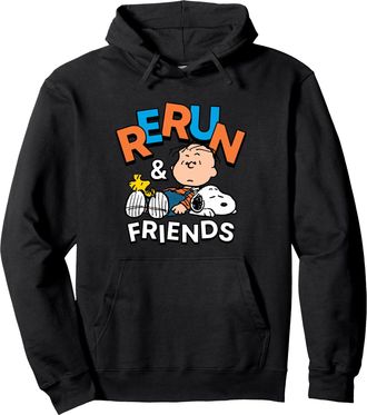 Peanuts Rerun and Friends Classic Fun Pullover Hoodie