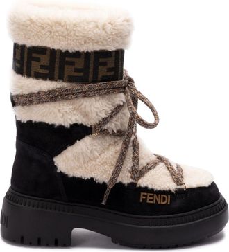 Fendi Apres Chic Stiefel - Schwarz