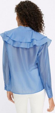 Heine Klassische Bluse Bluse Langarm