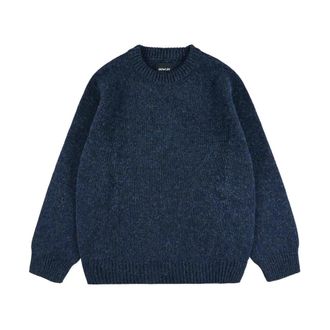 Howlin Boxy Space Knit - - Knitwear - Herren - Gr&uuml;n - S