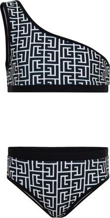 Balmain Femme, Maillots de bain, Noir, Taille: 8 Y Costume deux pi&egrave;ces