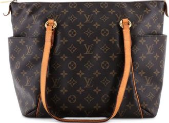 Louis Vuitton Totally Handbag Monogram Canvas MM shoulder bag - Marron