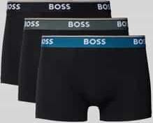 HUGO BOSS Trunks mit Logo-Bund im 3er-Pack