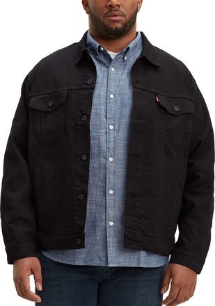 Levi's Herren Big Trucker Jeansjacke, Schwarz (Lamar 0020), 4XL