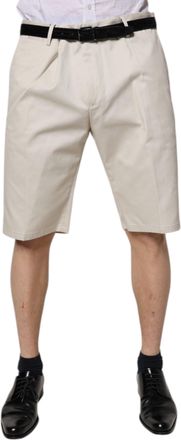 Dolce & Gabbana Faltenfreie Baumwollshorts Casual