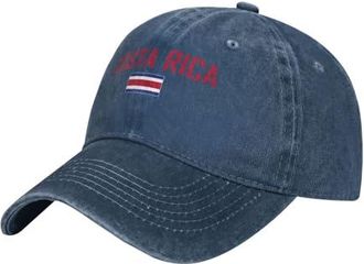 Generic Casquettes De Golf Drapeau Vintage De Costa City R&eacute;glable Baseball Casquette L&eacute;ger Visiere pour Femmes Hip Hop Course
