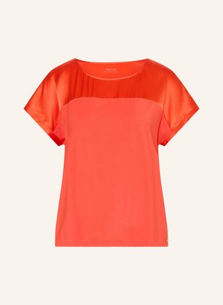 Marc Cain Blusenshirt Im Materialmix rot