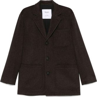 Hev&ograve; x Feliciotto Ventura Jacke - Braun
