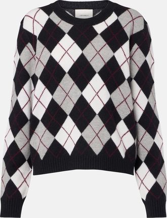 Lisa Yang Pullover Antoni Argyle aus Kaschmir
