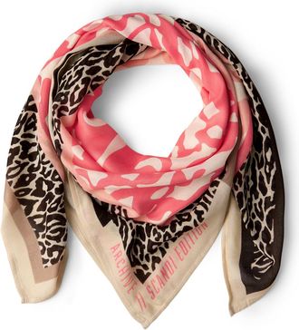 Street One Gemustertes Tuch striking coral A