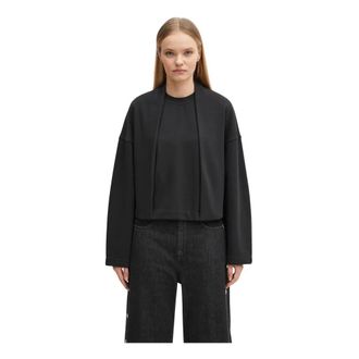 Sportmax Minnie Sweatshirt - - Sweatshirts & Hoodies - Damen - Schwarzk - M