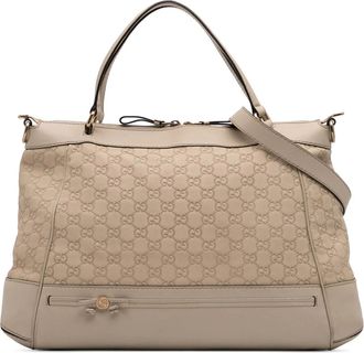 Gucci Hobo Bags - Guccissima Mayfair Satchel - Gr. unisize - in Braun - für Damen