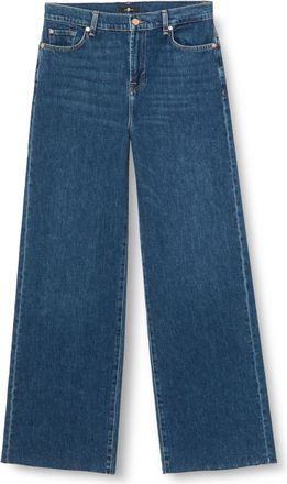 7 For All Mankind Damen Scout Blue Bell Jeans, Dark Blue, 29 EU
