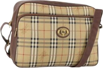 Burberry Sac bandouli&egrave;re Pre-owned - Femme - Pre-owned - Beige - Taille: ONE Size