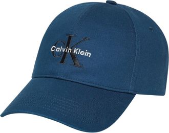 Calvin Klein Herren Cap Embroidery Baseball Cap Bestickt, Blau (Insignia Blue), Einheitsgr&ouml;&szlig;e