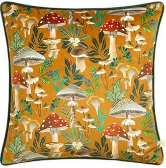 furn. Wylder Nature Wild Garden Posies Kissen mit Samtpaspelierung, Polyester-Füllung