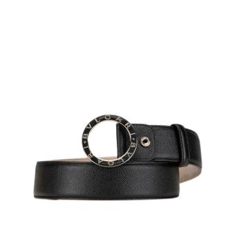 Bulgari Pre-owned Leder grtel - - Pre-owned - Herren - Schwarzk - ONE SIZE