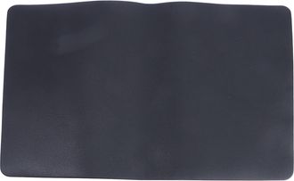 BESPORTBLE Nordisches Platzset aus Schwarzem Kunstleder 45X30cm und &Ouml;lresistent rutschfeste W&auml;rmed&auml;mmmatte f&uuml;r Esstisch und Partydekoration