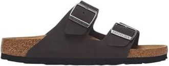 Birkenstock Arizona - Sandalo Con DOPPIA Fascia E Chiusura Con FIBBIE 39/Black-N