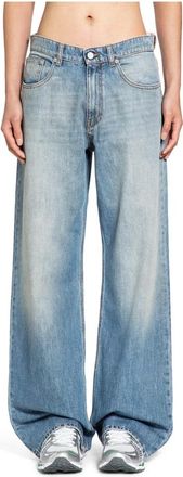 ERL Erl, Homme, Jeans, Bleu, Taille: L Breakwater Wash Denim Jeans
