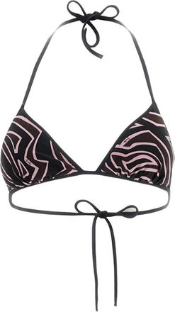 Pucci Haut de bikini Labirinto - Femme - Maillots de bain - Noir - Taille: 40 FR